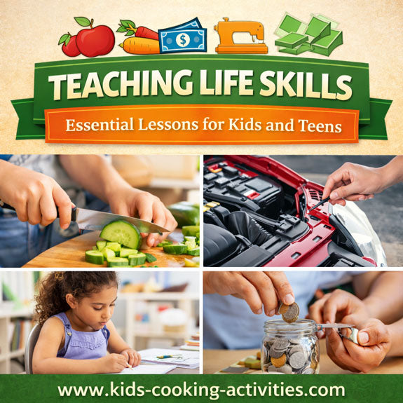Teaching Life Skills Resources – Kids Cooking Activities