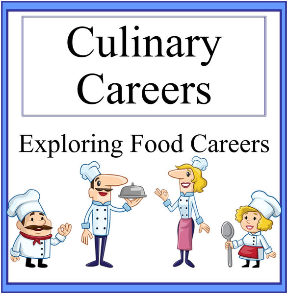 Culinary Careers- Exploring Food Careers-Digital Download – Kids ...