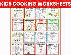 Cooking Curriculum Set for Teaching Children Cooking -Lesson Manuals ...