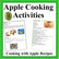 Apple Cooking Activities- Apple Themed Recipes-Digital Download – Kids ...