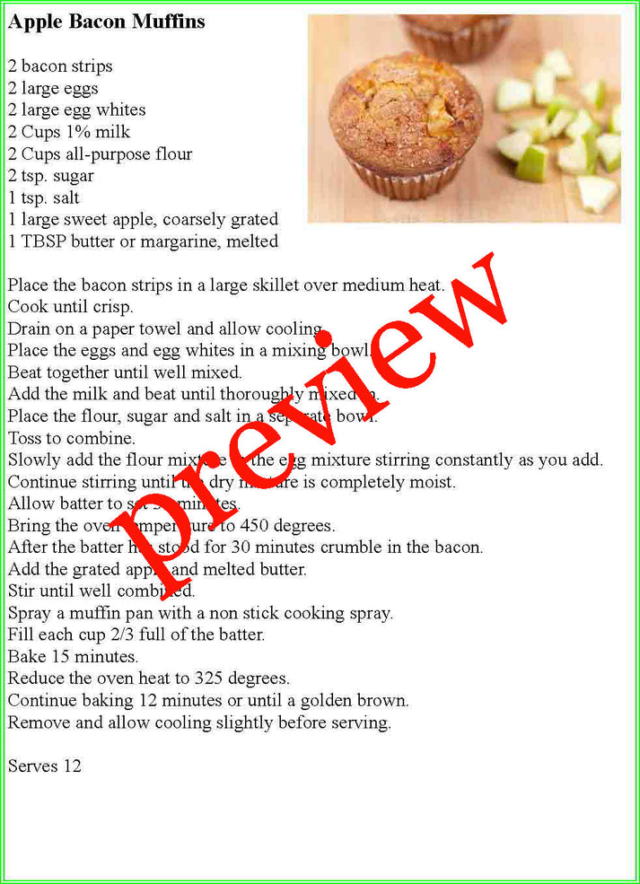 Apple Cooking Activities- Apple Themed Recipes-Digital Download – Kids ...