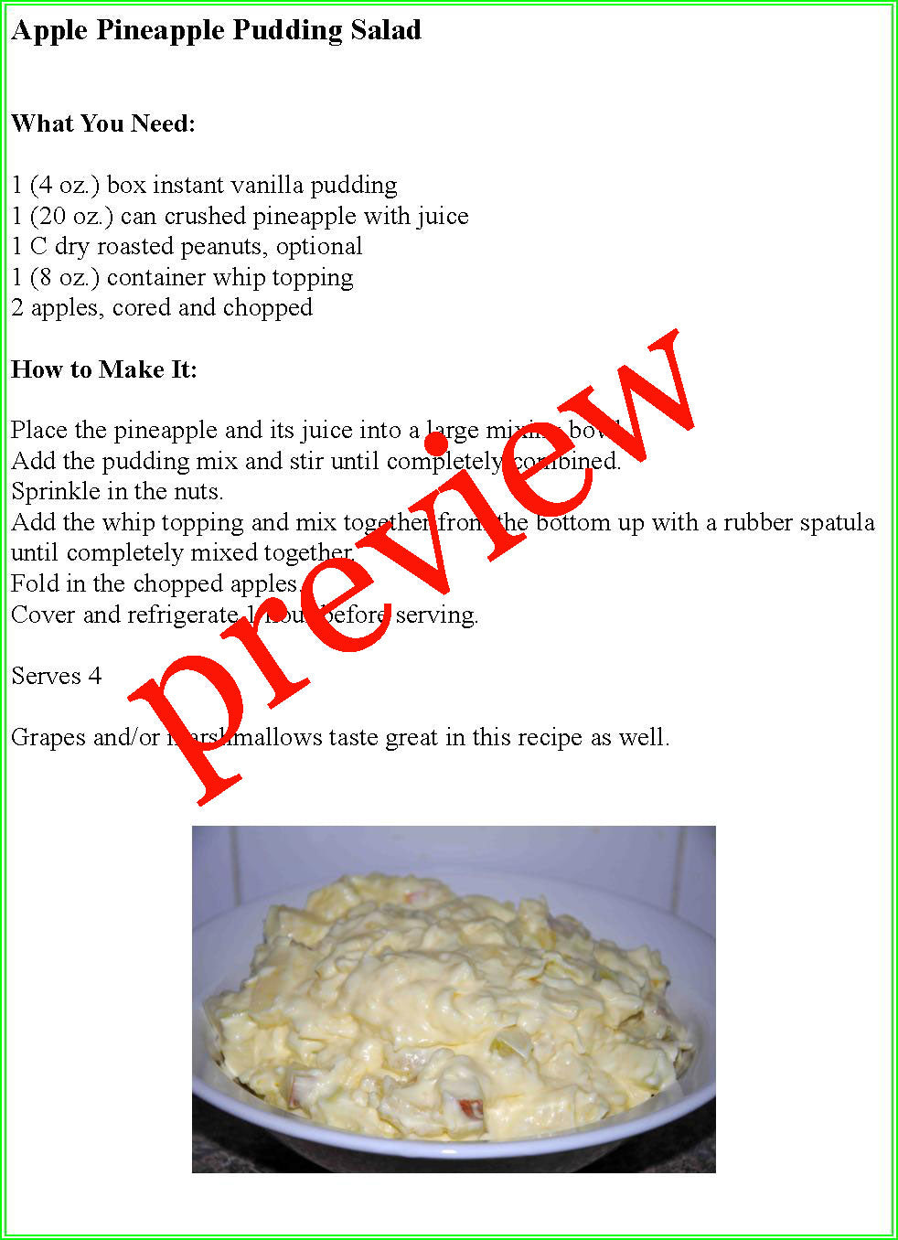 Apple Cooking Activities- Apple Themed Recipes-Digital Download – Kids ...