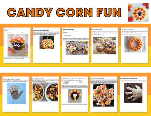Candy Corn Fun-Digital Download – Kids Cooking Activities
