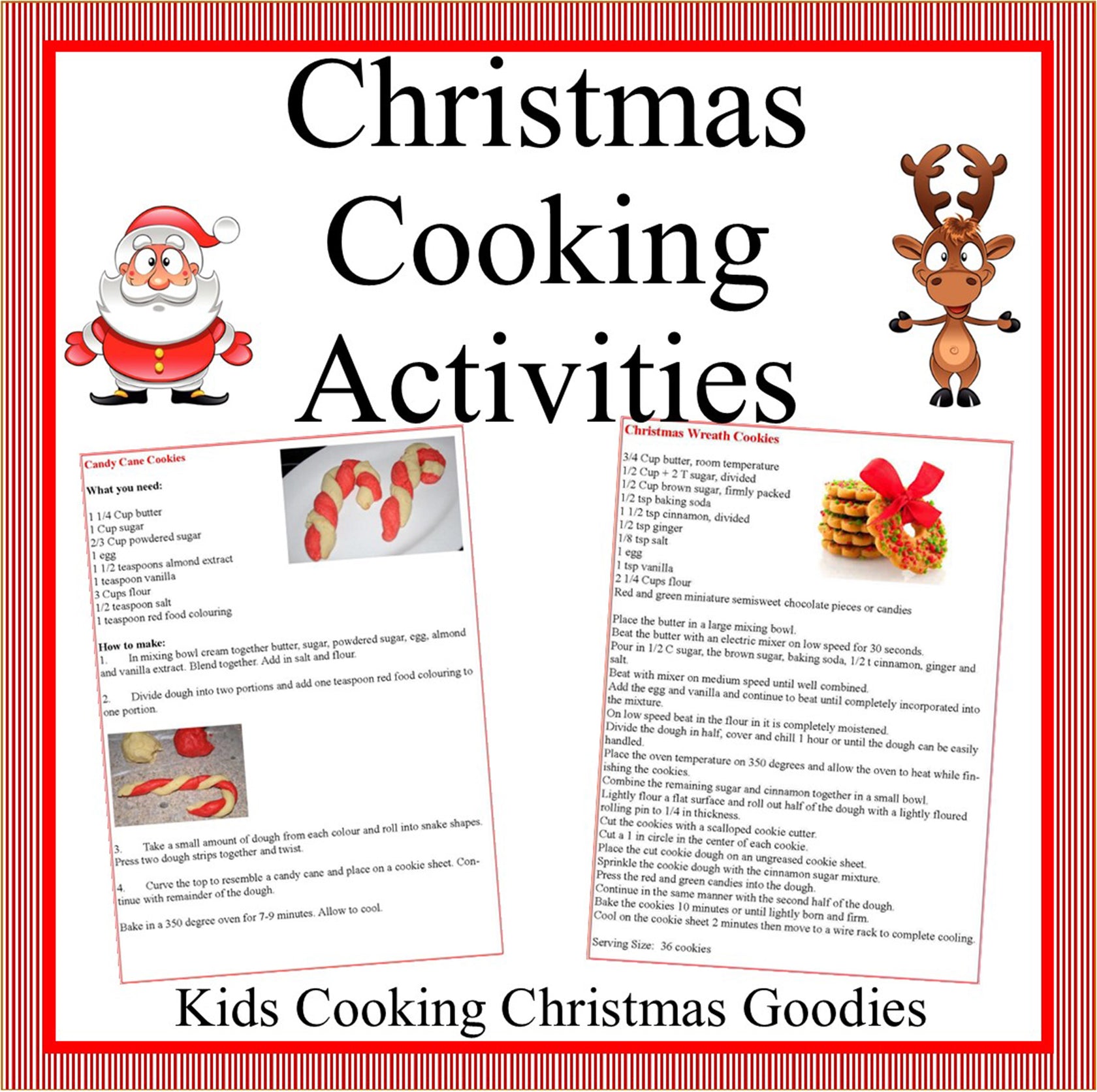 Christmas-Themed Kids Cooking Activities – Holiday Recipes, Crafts & P