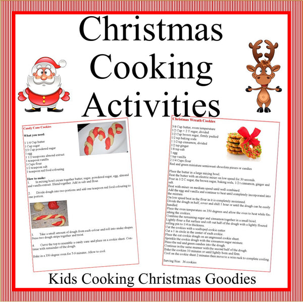 Christmas-Themed Kids Cooking Activities – Holiday Recipes, Crafts & P