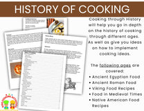 Cooking throughout History -Explore the History of Food with Recipes t ...