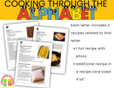 Cooking with the Alphabet- A-Z Kids Cooking Activities-Digital Downloa