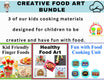 Creative Food Art Bundle - Finger Foods, Fun with Food Camp & Healthy ...