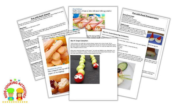 Creative Food Art Bundle - Finger Foods, Fun with Food Camp & Healthy ...