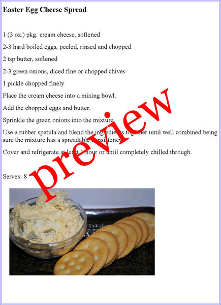 Easter Cooking Activities-Digital Download – Kids Cooking Activities