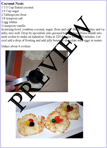 Easter Cooking Activities-Digital Download – Kids Cooking Activities