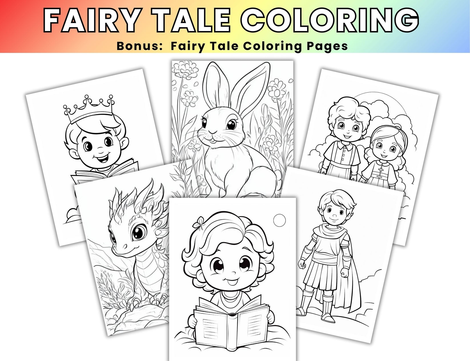 Cooking with Fairy Tales-15 Cooking with Books Activities & Coloring A ...