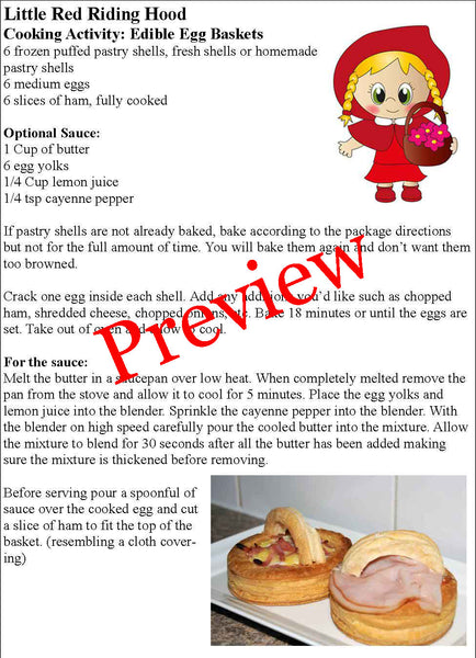 Cooking with Fairy Tales-14 Fairy Tale Theme Cooking with Books -Digit ...