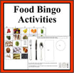 Food Bingo Games and Worksheets-Food Theme Cooking Printables Plus 16 ...