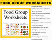 Food Group Activities and Worksheets-Nutrition Learning for Kids -Digi ...
