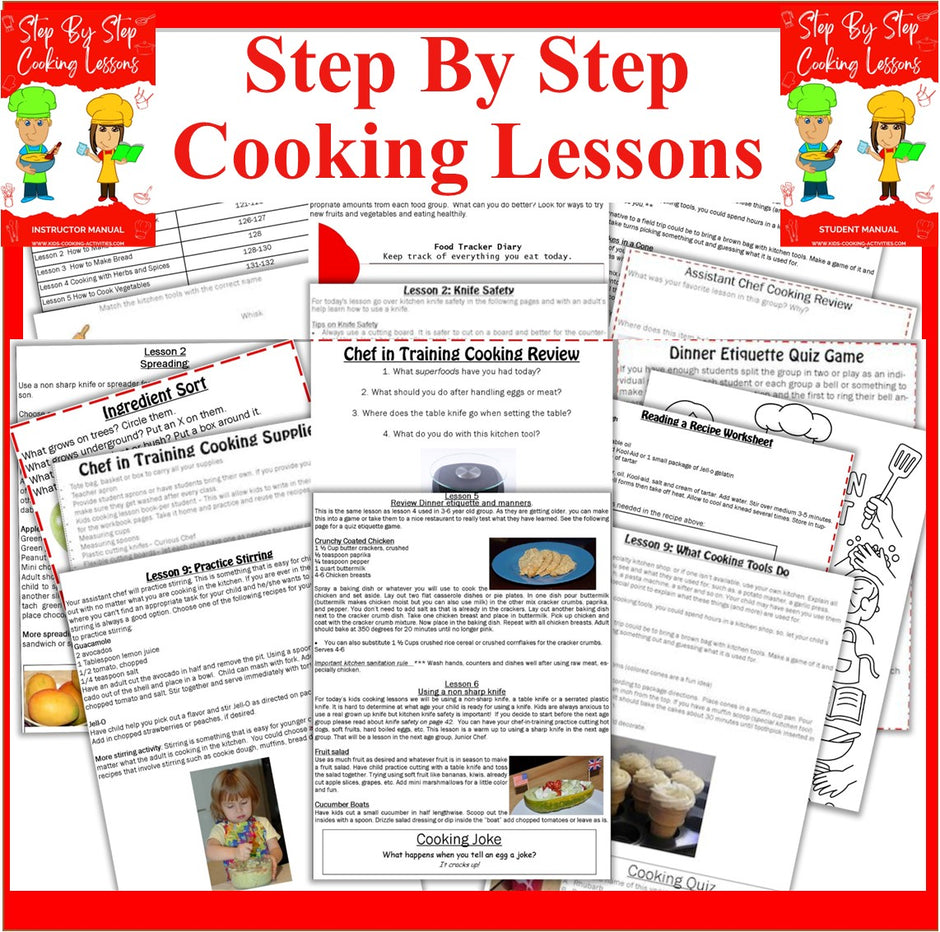 Curriculum Materials – Page 2 – Kids Cooking Activities