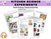 Kitchen and Food Science Experiments-Food Science and Science Theme Ac ...
