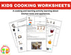 Learning about Kitchen Tools and Appliances- Cooking Utensils Workshee ...