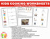 Learning about Kitchen Tools and Appliances- Cooking Utensils Workshee ...