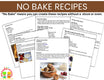 No Bake Cookbook For Kids- 60 No Bake Recipes- Digital Download – Kids ...