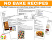 No Bake Cookbook For Kids- No Bake Recipes + 10 Truffle Recipe Cards B ...