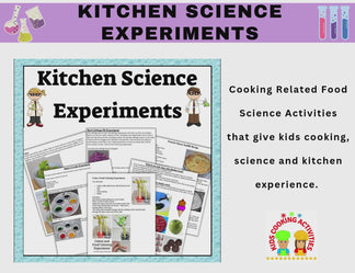 Kitchen and Food Science Experiments-Food Science and Science Theme Ac ...