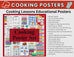 Kids Cooking Poster Set - 38 Cooking with Kids Educational Posters -Di ...