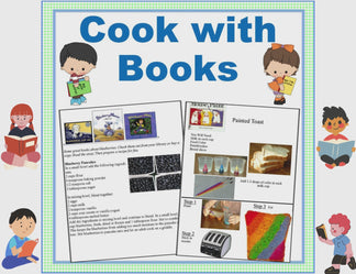 Cooking with Books-41 Fun Cooking & Reading Activities for Young Child ...