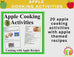 Apple Cooking Activities- Apple Themed Recipes-Digital Download – Kids ...