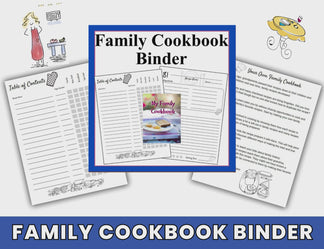 My Family Cookbook: The Blank Cookbook or Recipe Binder for collecting ...