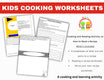 How to Read a Recipe Activity Worksheets-Cooking & Reading Skills for ...