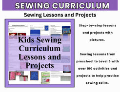 Learn to Sew Bundle Sewing Curriculum Set-Digital Download – Kids ...