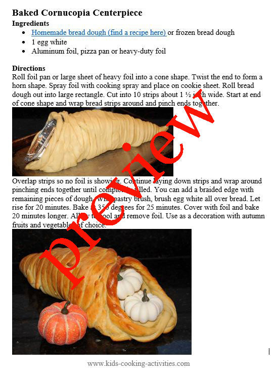 Autumn Fun Kids Cooking Bundle-Digital Download – Kids Cooking Activities