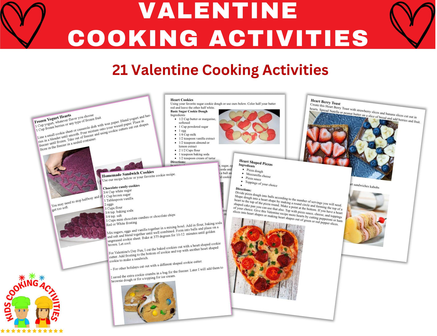 Seasonal Cooking Activities and Ideas 10 Set BUNDLE- Kids Cooking Idea ...