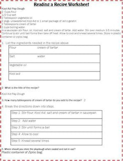 Teacher Curriculum Set for Teaching Children Cooking -Lesson Manuals ...