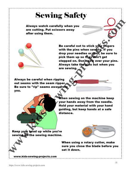 Learn to Sew Bundle Sewing Curriculum Set-Digital Download – Kids ...