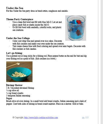 Fun with Food Theme Ideas and Menus- Planning Theme Food, Parties and ...